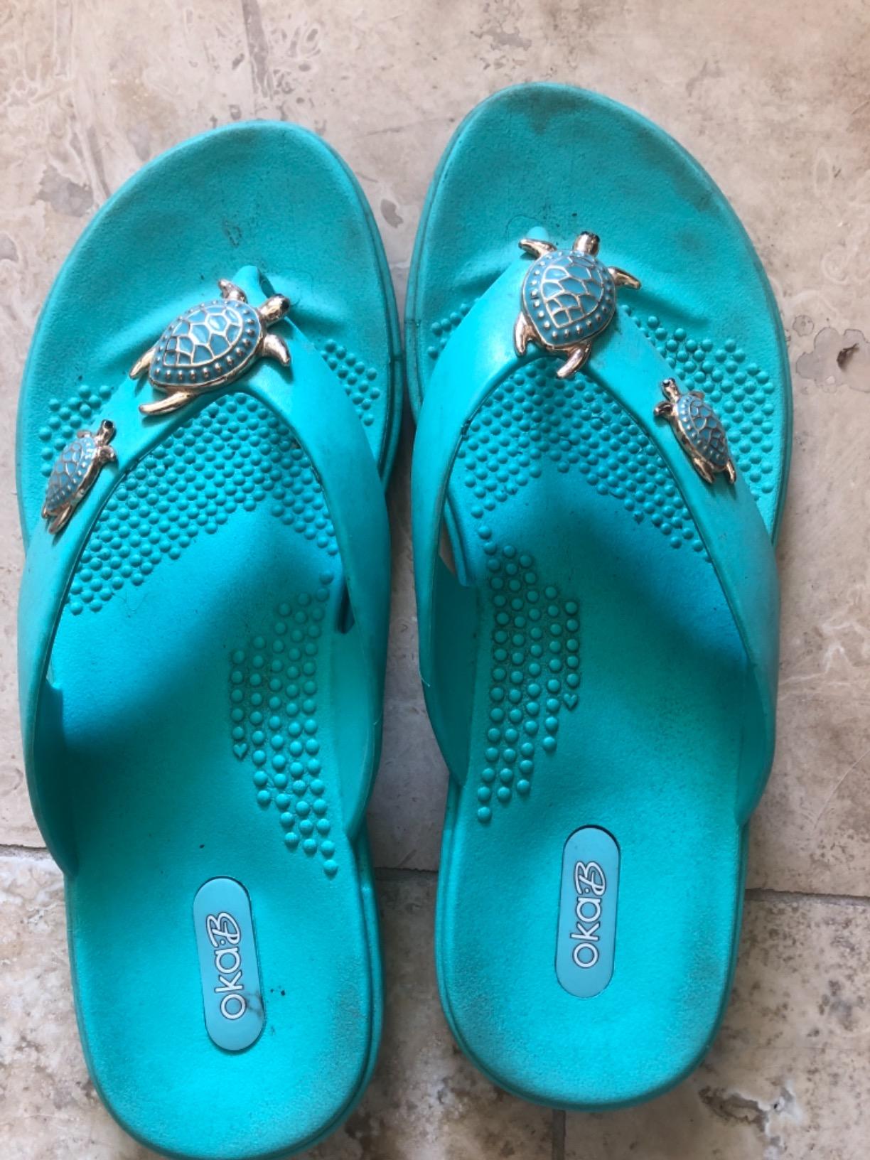 Amazon.com | Oka-B Women's Elle Flip Flop | Flip-Flops