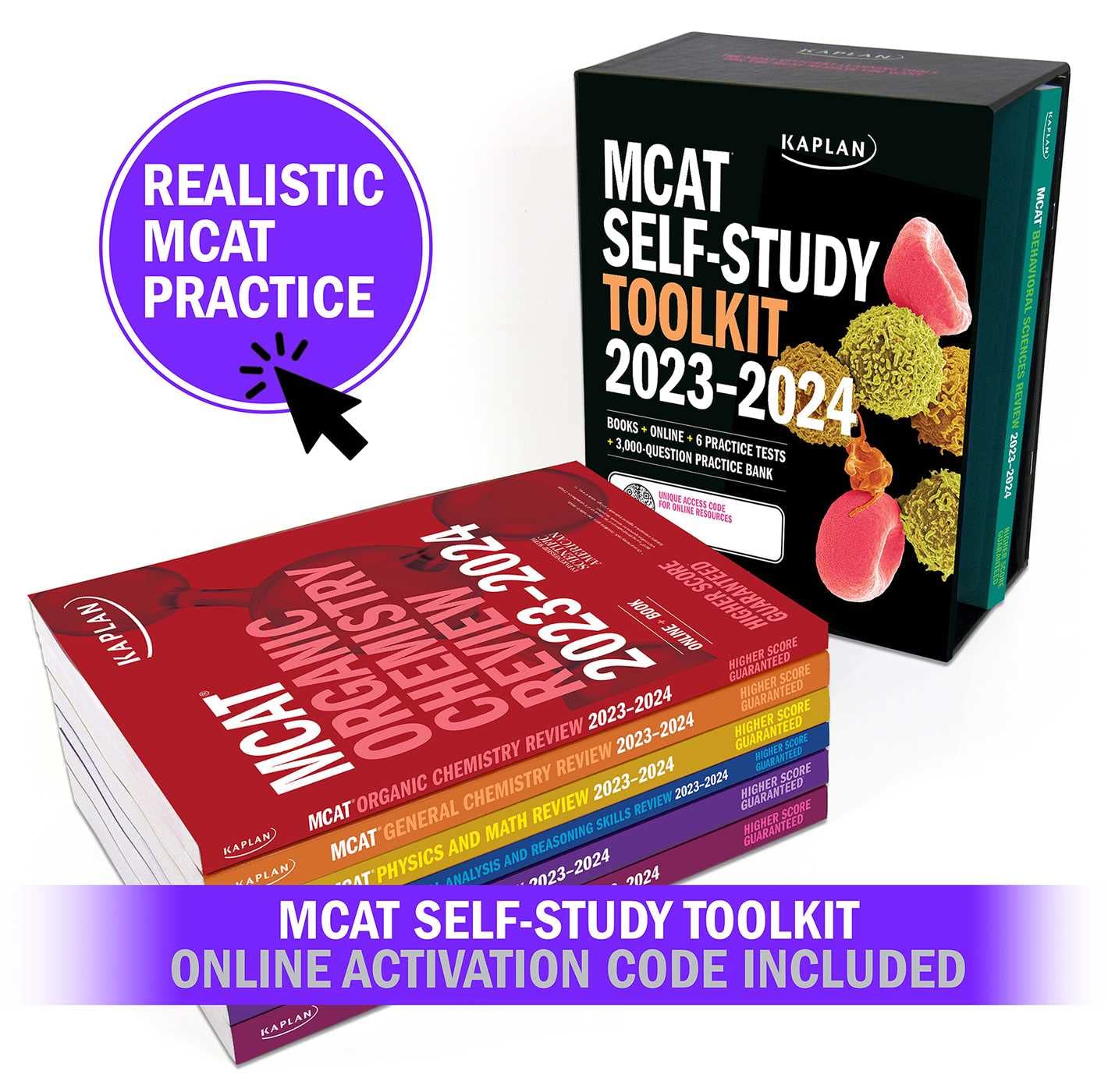 MCAT Self-Study Toolkit 2023-2024: Includes MCAT Complete 7 Book Set, 6 ...