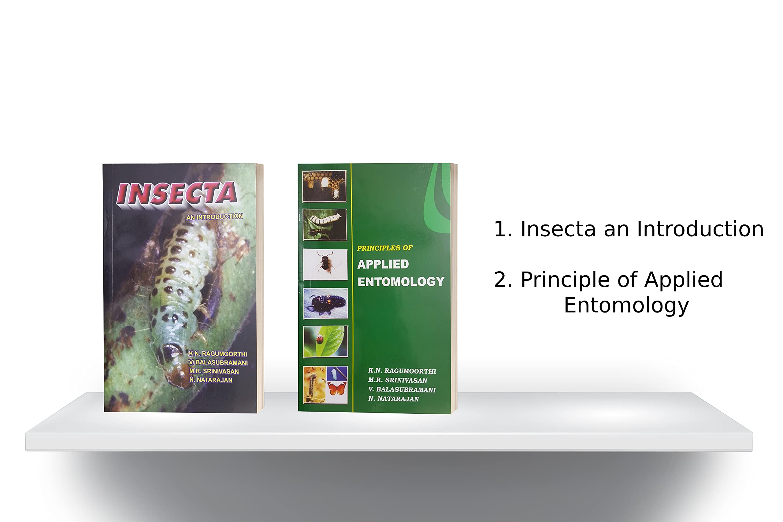 Buy Insecta an Introduction and Principle of applied entomology - Set ...