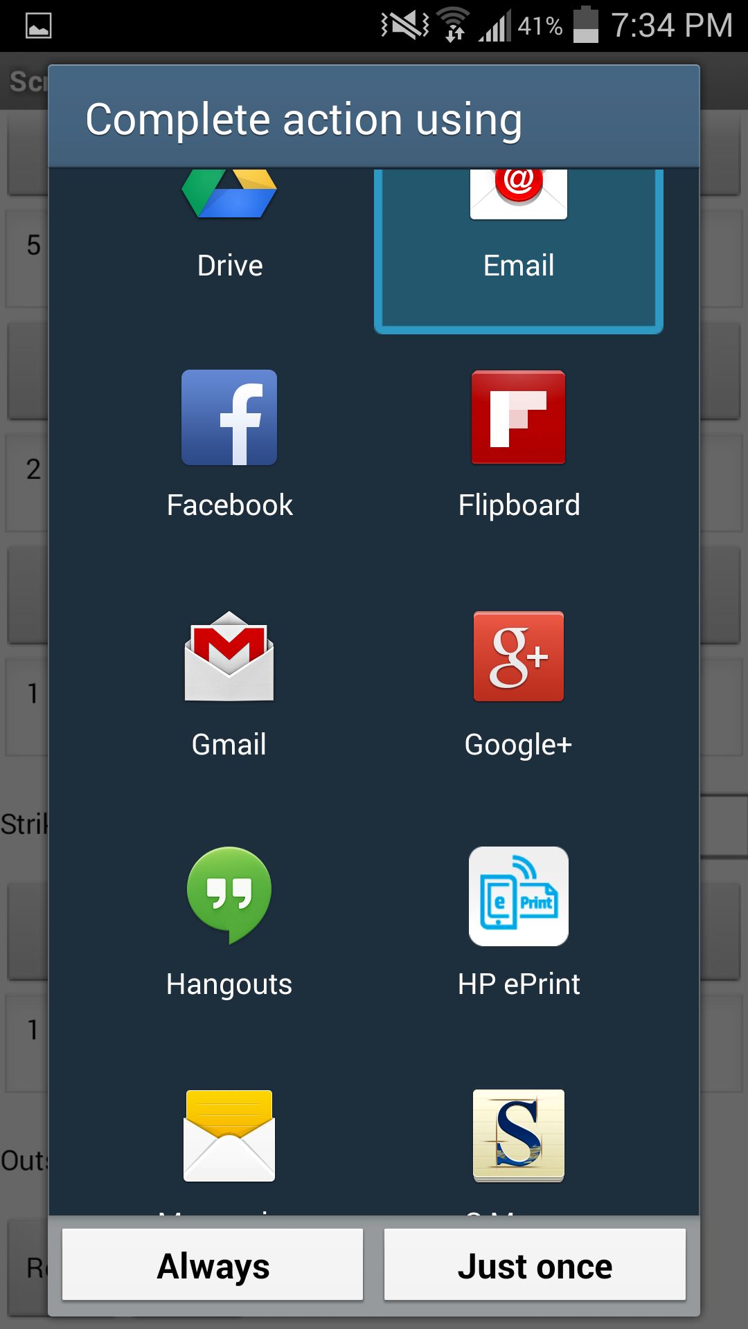 Simple Score for Softball/Baseball Free - App on Amazon Appstore