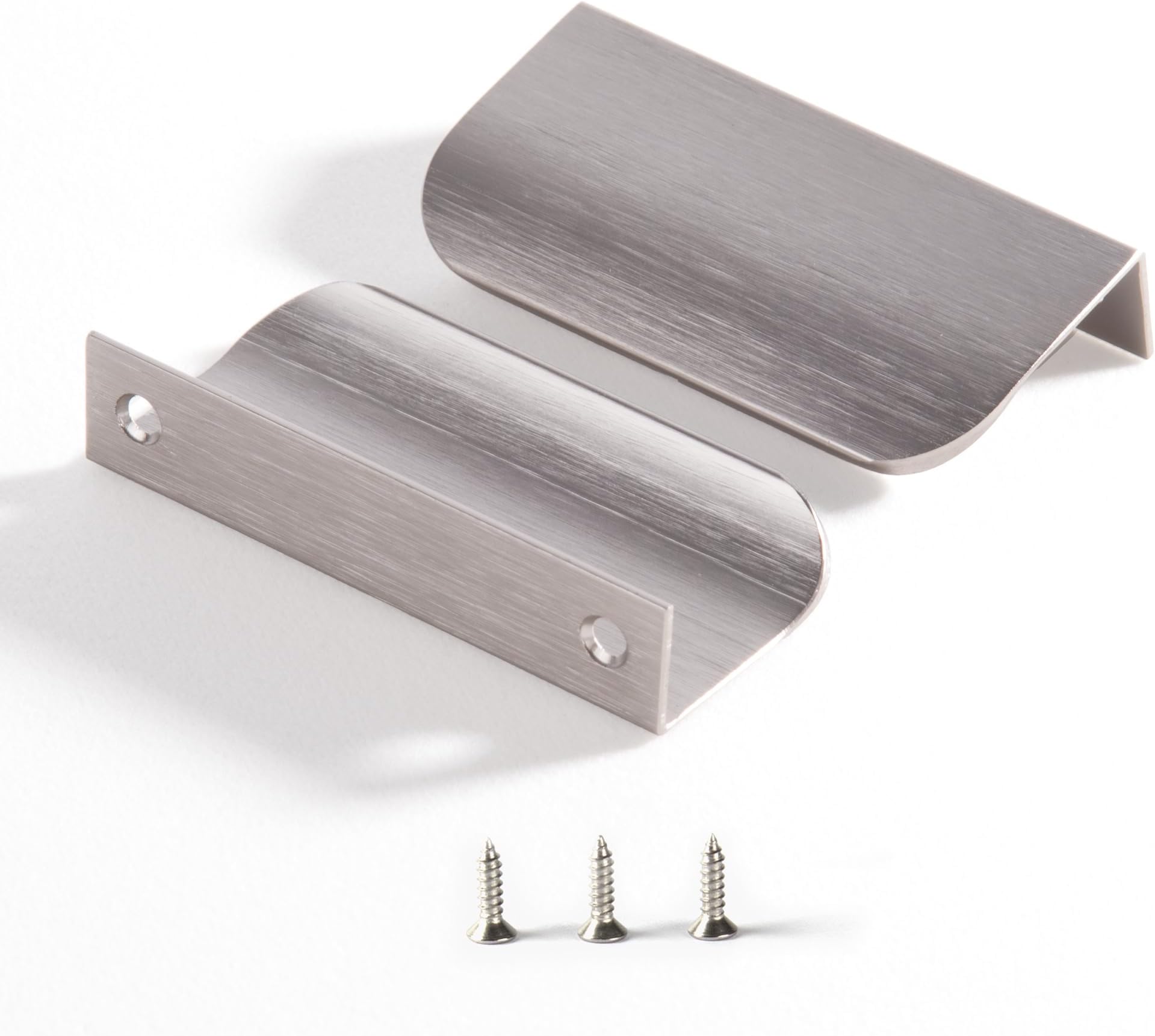 LC LICTOP Curved Edge Pull Handles, 150mm/5.9" Edge Finger Tab Handle ...