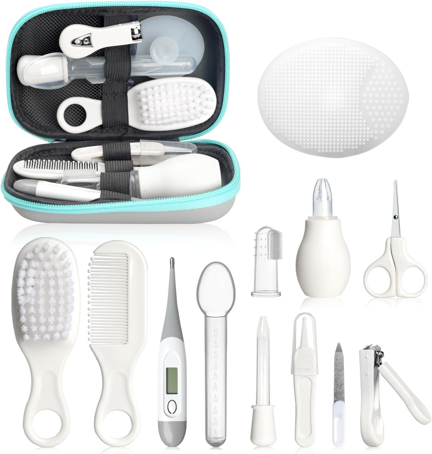 Amazon.com: Baby Healthcare and Grooming Kit, Portable Baby Safety Care ...