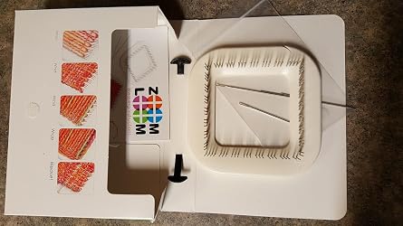 Amazon.com: Birsppy Zoom Loom 4"X4" Pin Loom from Schacht