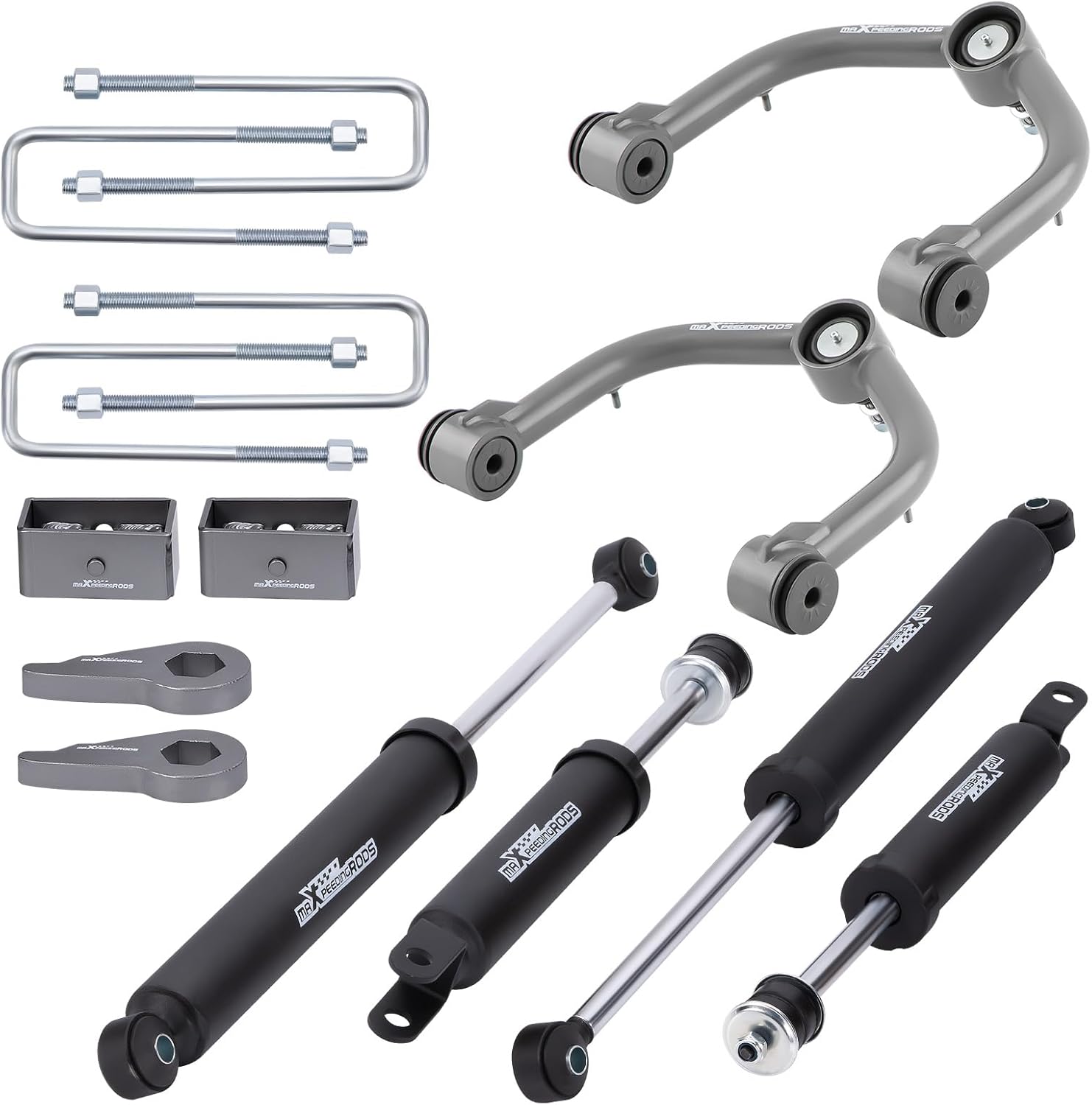 Amazon.com: maXpeedingrods 3 Inch Suspension Lift Kit + Upper Control ...