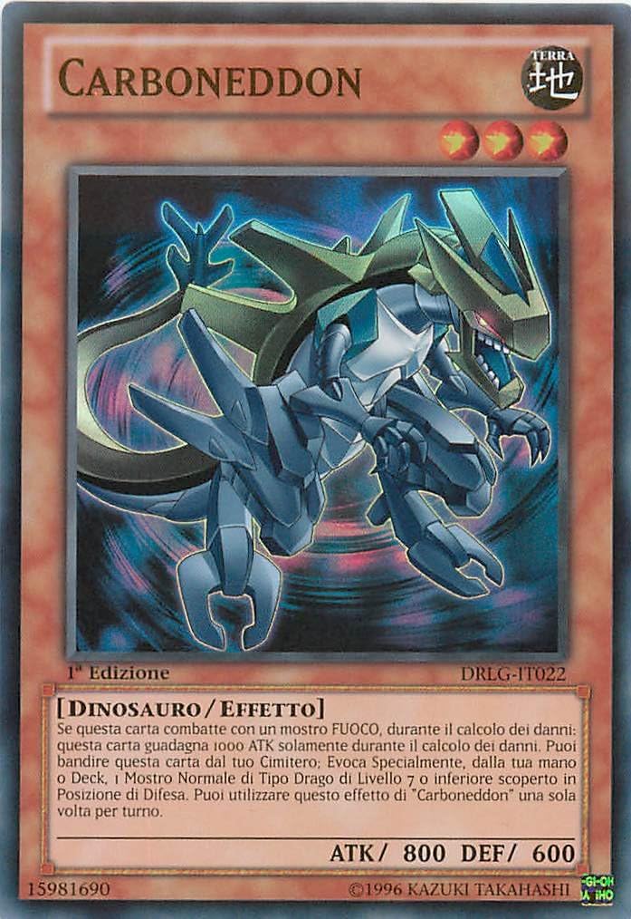 Yu-Gi-Oh! - DRLG-IT022 - Carboneddon - Draghi della Leggenda - 1st ...