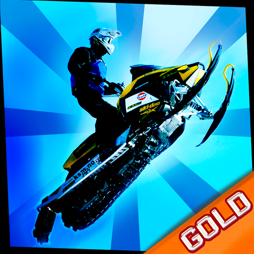 Snowmobile Cold Winter Mountain Race : The Endless Snow Run - Gold ...