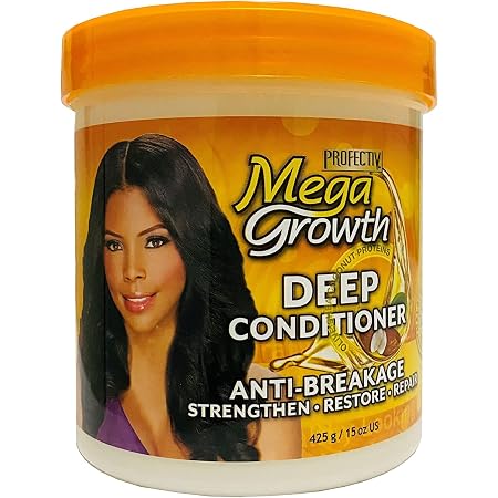 Amazon.com : Mega Growth Break Free Daily Leave-In Strengthener ...