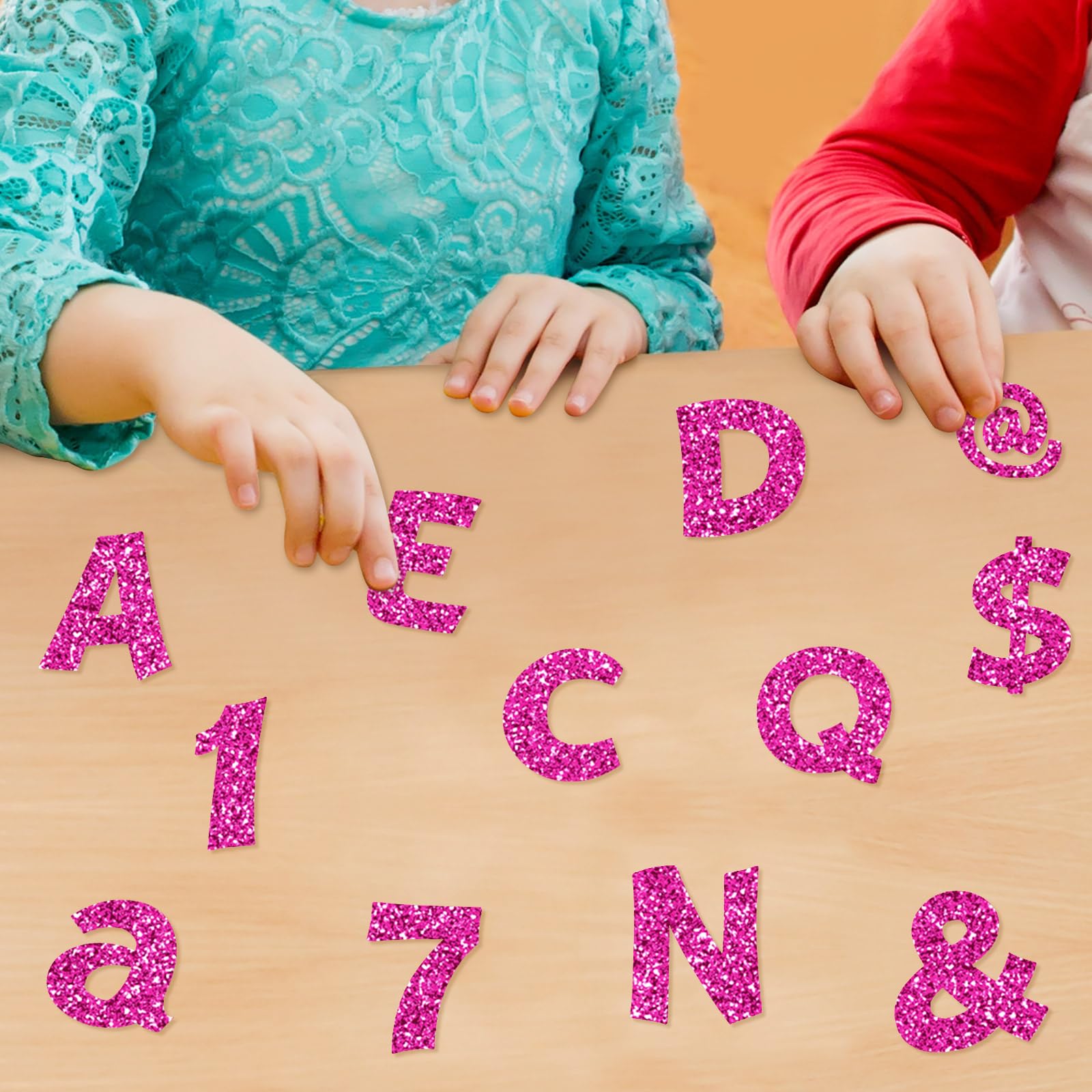 Snapklik.com : Colarr 216 Pcs Glitter Bulletin Board Letters For ...