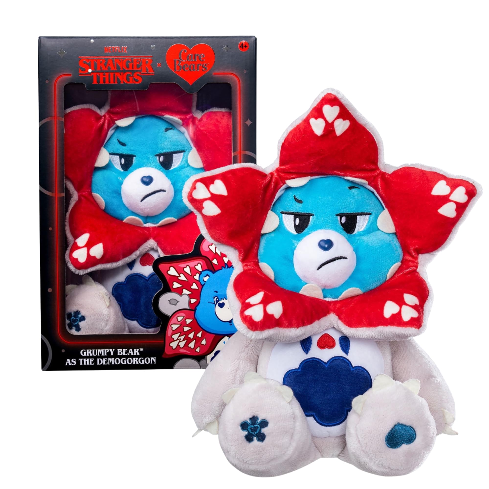 Care Bears Stranger Things Grumpy Bear as The Demogorgon Plush Toy ...