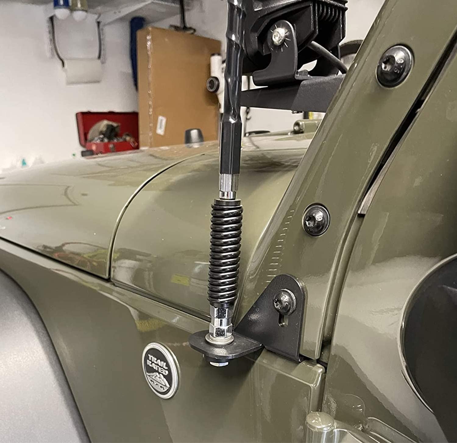 Snapklik.com : iJDMTOY Front Driver Side Near The Hood Edge Side Mount ...