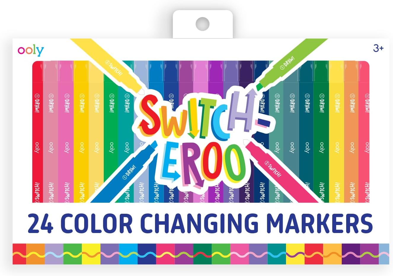 Amazon.com: Ooly 12 Pack Switch-eroo Double Sided Color Changing ...