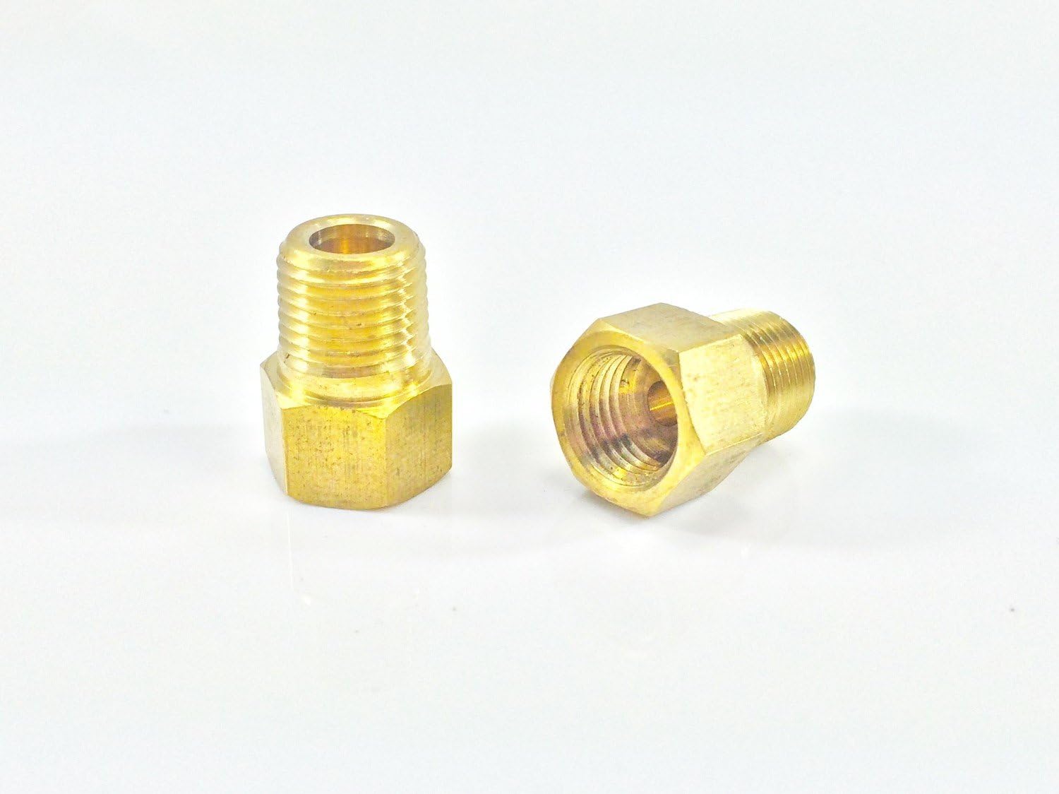 Amazon.com: Hillman 58356 Brass Inverted Flare Fitting Conversion ...