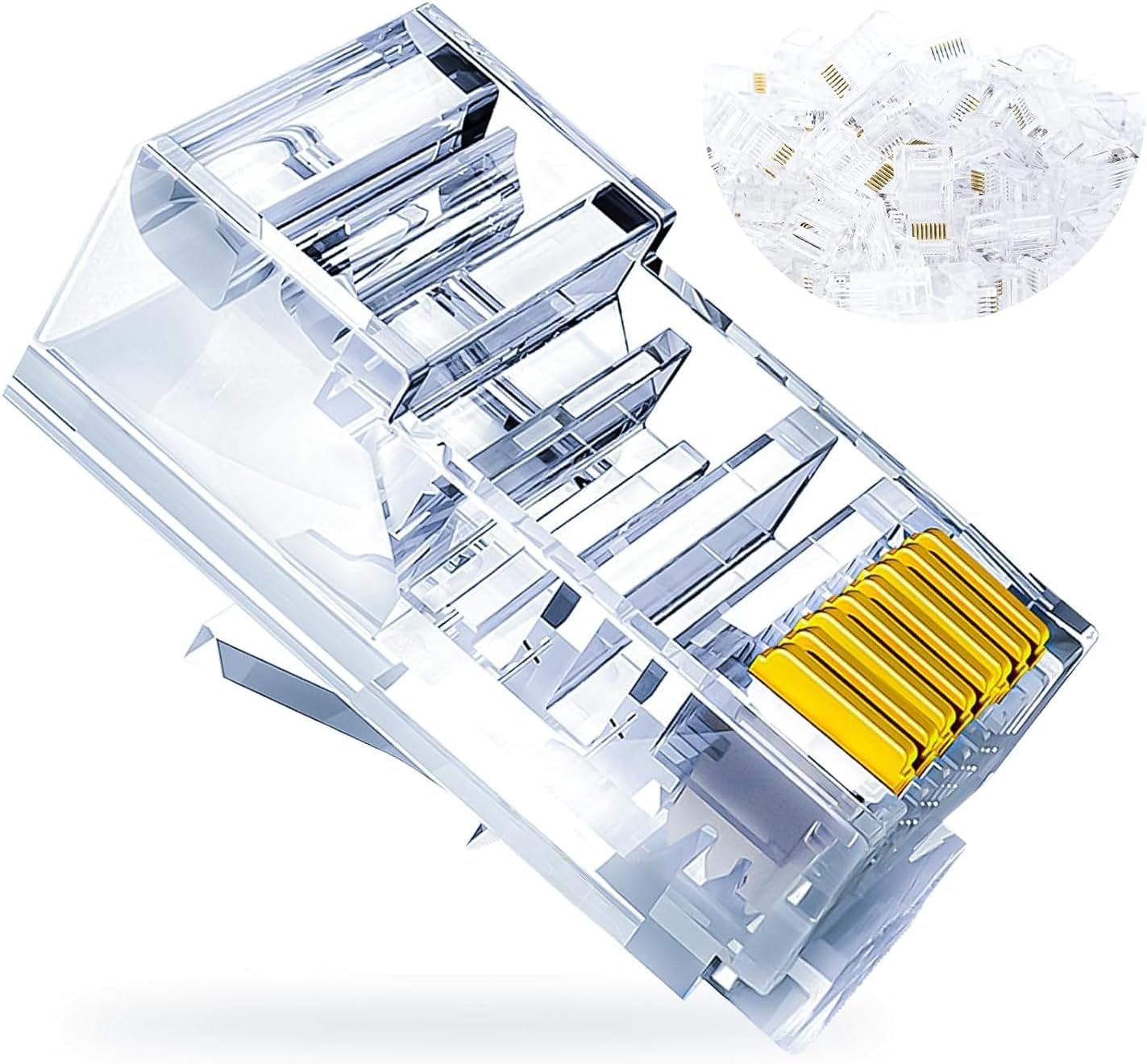 Amazon.com: Belkin RJ45 Plug, 50 Pack (R6G088-50) : Electronics