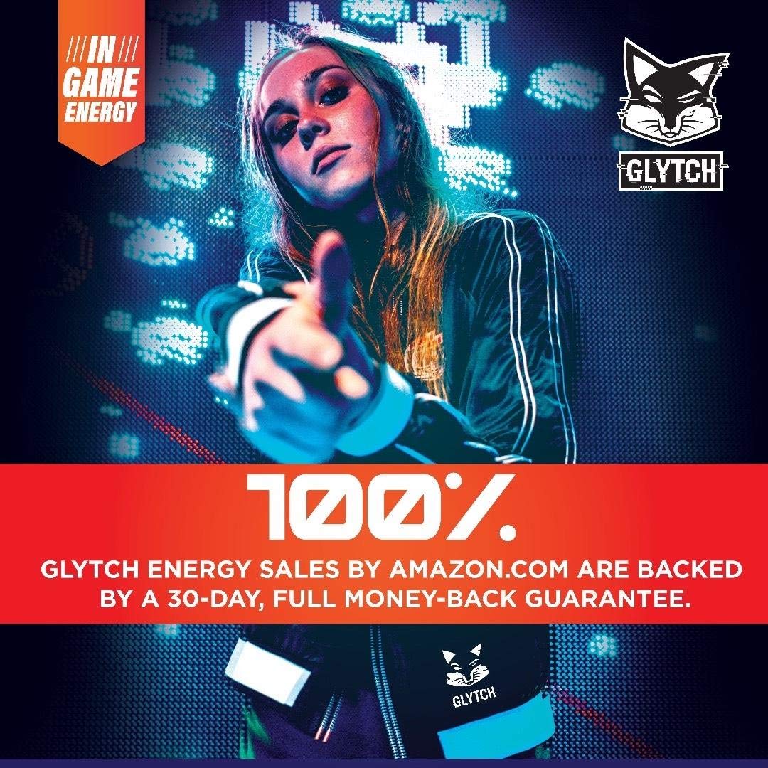 Buy GLYTCH Gaming Energy Supplement Powder | Gamer and Esports Drink ...