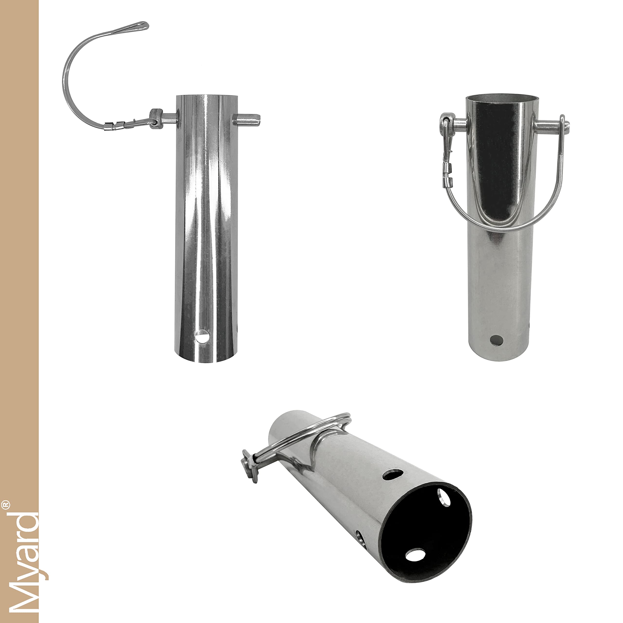 Snapklik.com : Myard Stainless Steel Pool Tool Holder Organizer Storage ...