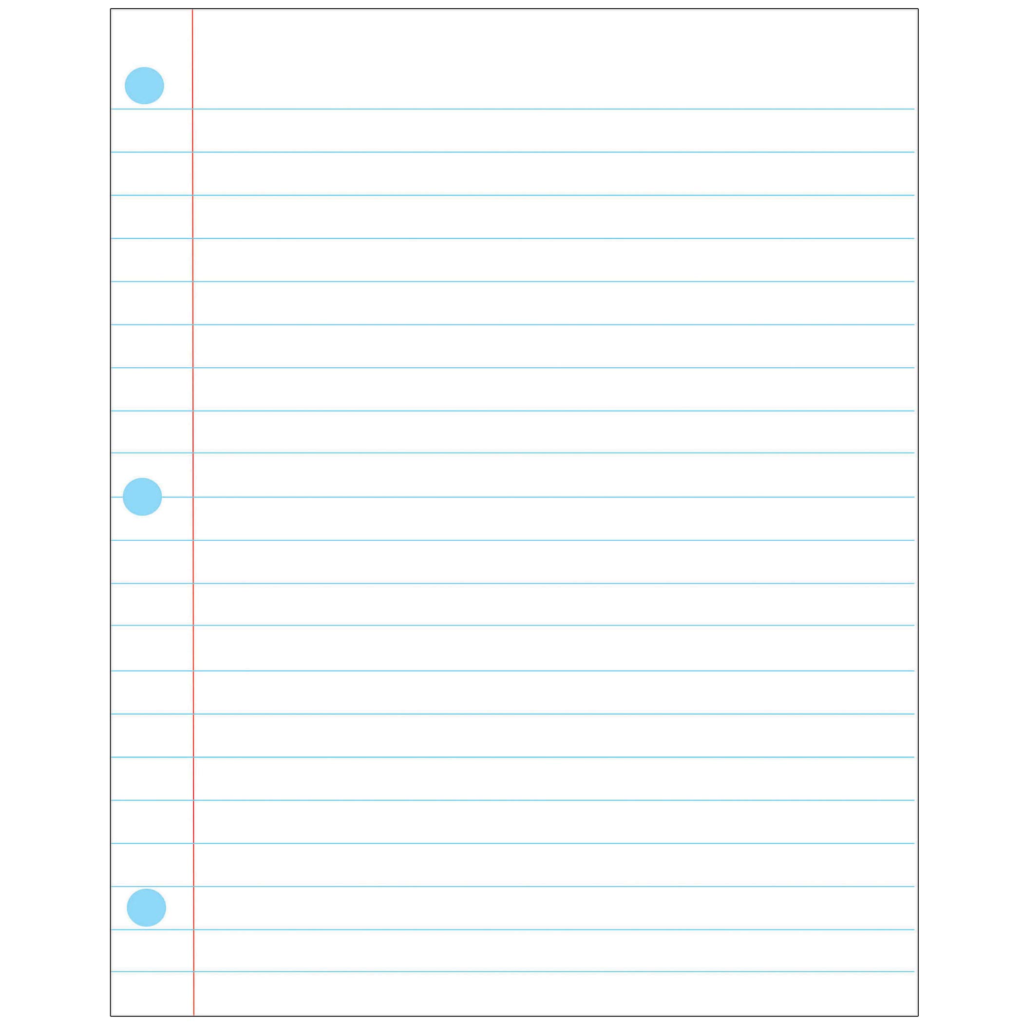 Piece Of Notebook Paper