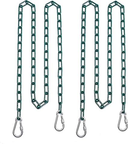 Amazon.com: Yyiwhmy 2 Swing Chains Heavy Duty (63") Fully Plastic ...