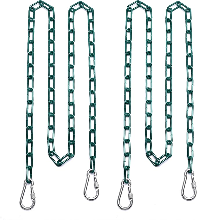 Amazon.com: Yyiwhmy 2 Swing Chains Heavy Duty (63") Fully Plastic ...