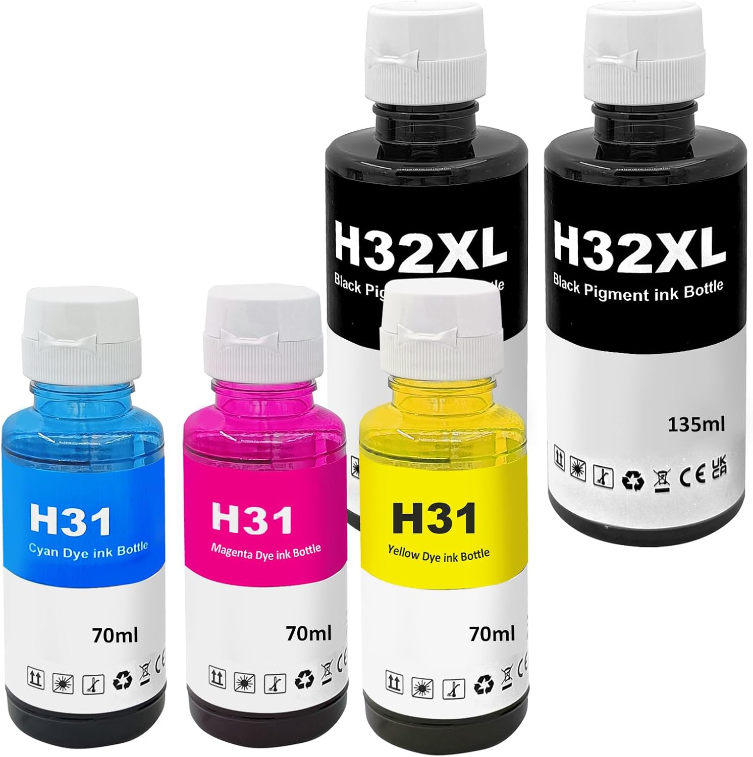 LAIPENG 31 32XL Inchiostro Compatibile con HP 31 32 XL per Smart Tank ...