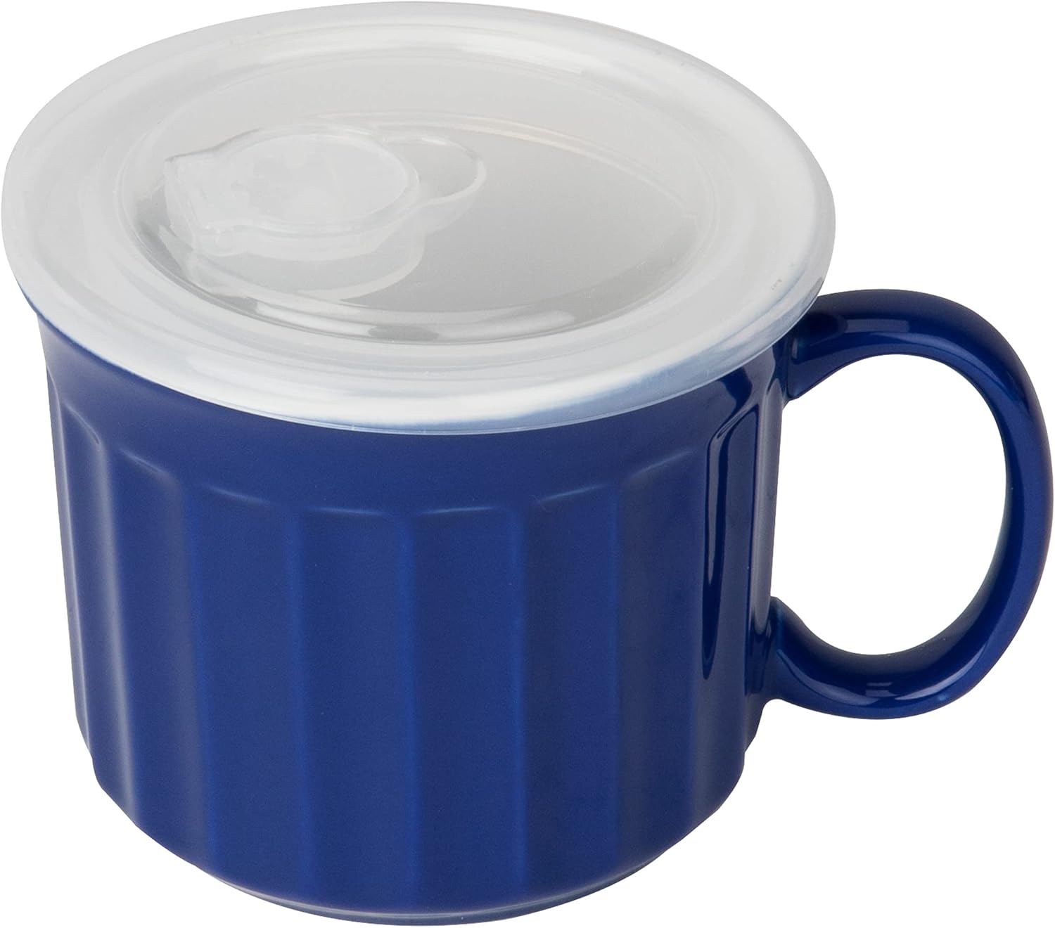 Mind Reader Soup Mug with Vented Lid, Microwave Dishwasher Safe, Soup ...