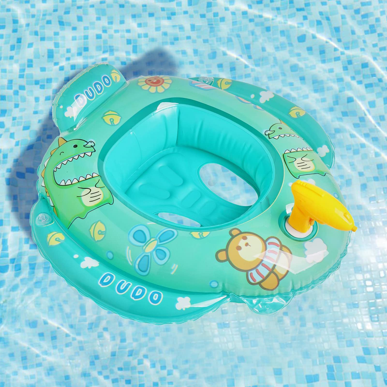 Snapklik.com : Baby Floats For Pool, Swimming Float Baby Inflatable Floater