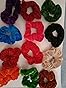 Buy Smile N Style Essentials -12 Pieces Multicolour Velvet hair band ...