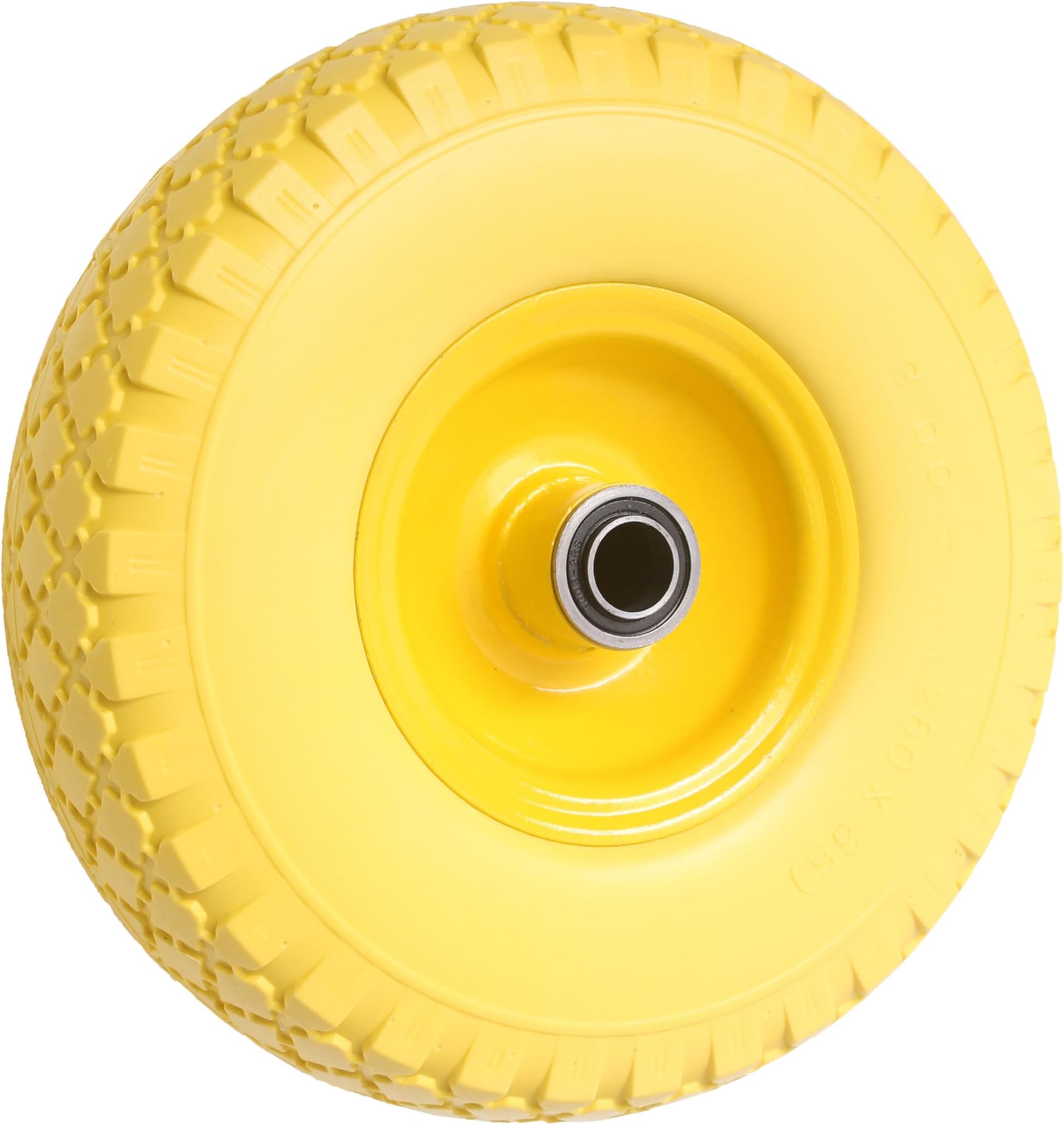 Product Pro 8" (200mm) Solid Rubber Wheel for 20mm Axle Shaft : Amazon ...