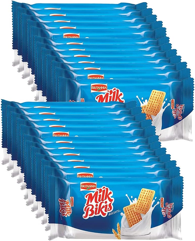 Britannia Milk Bikis 90g (Pack of 24)– Rich with the Goodness of Milk ...