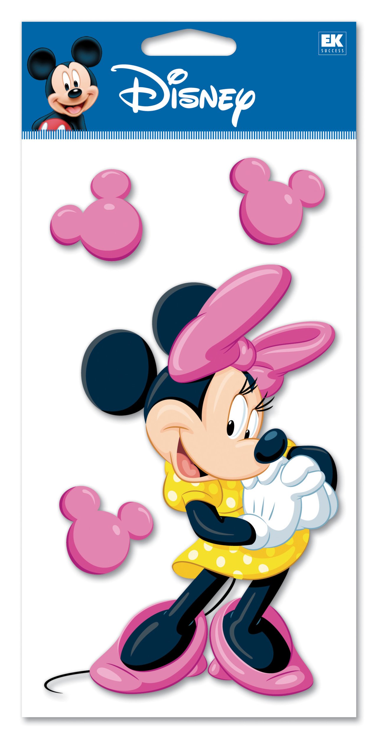 Amazon.com: Disney Jumbo Minnie Mouse Dimensional Sticker