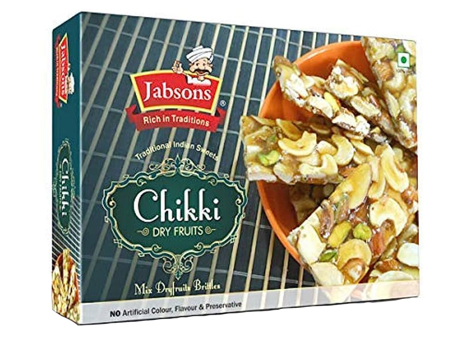 Amazon.com: Jabsons - Chikki Dry Fruits 350gm : Grocery & Gourmet Food