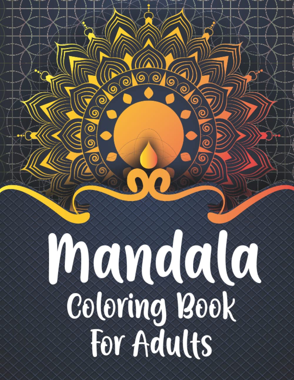 Amazon | Mandala Coloring Book For Adult: Relaxation Coloring Pages For ...