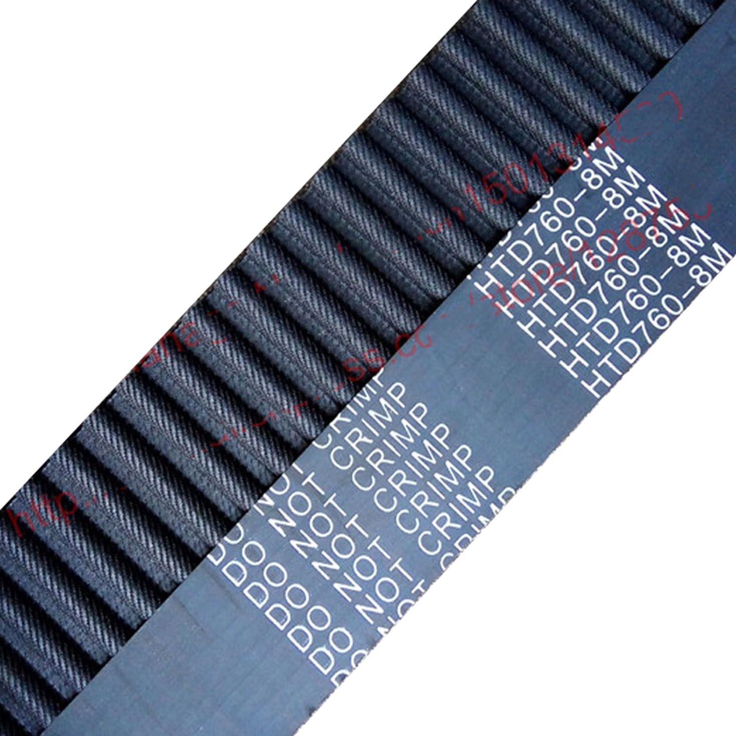 Amazon.com: Black Strap 760-8M-25 Timing Belt Length 760mm Width 10mm ...