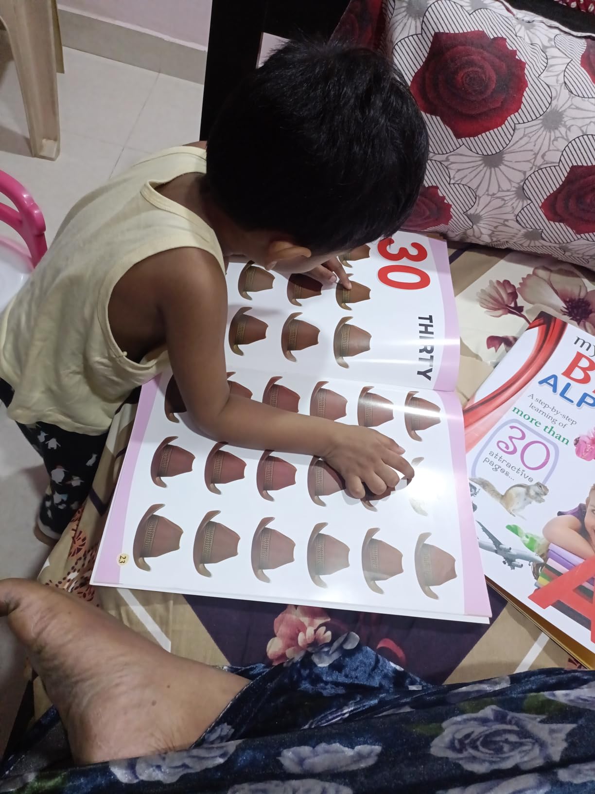 Buy Sawan My First Big Book of Alphabet and Numbers |Pack of 2 Books ...