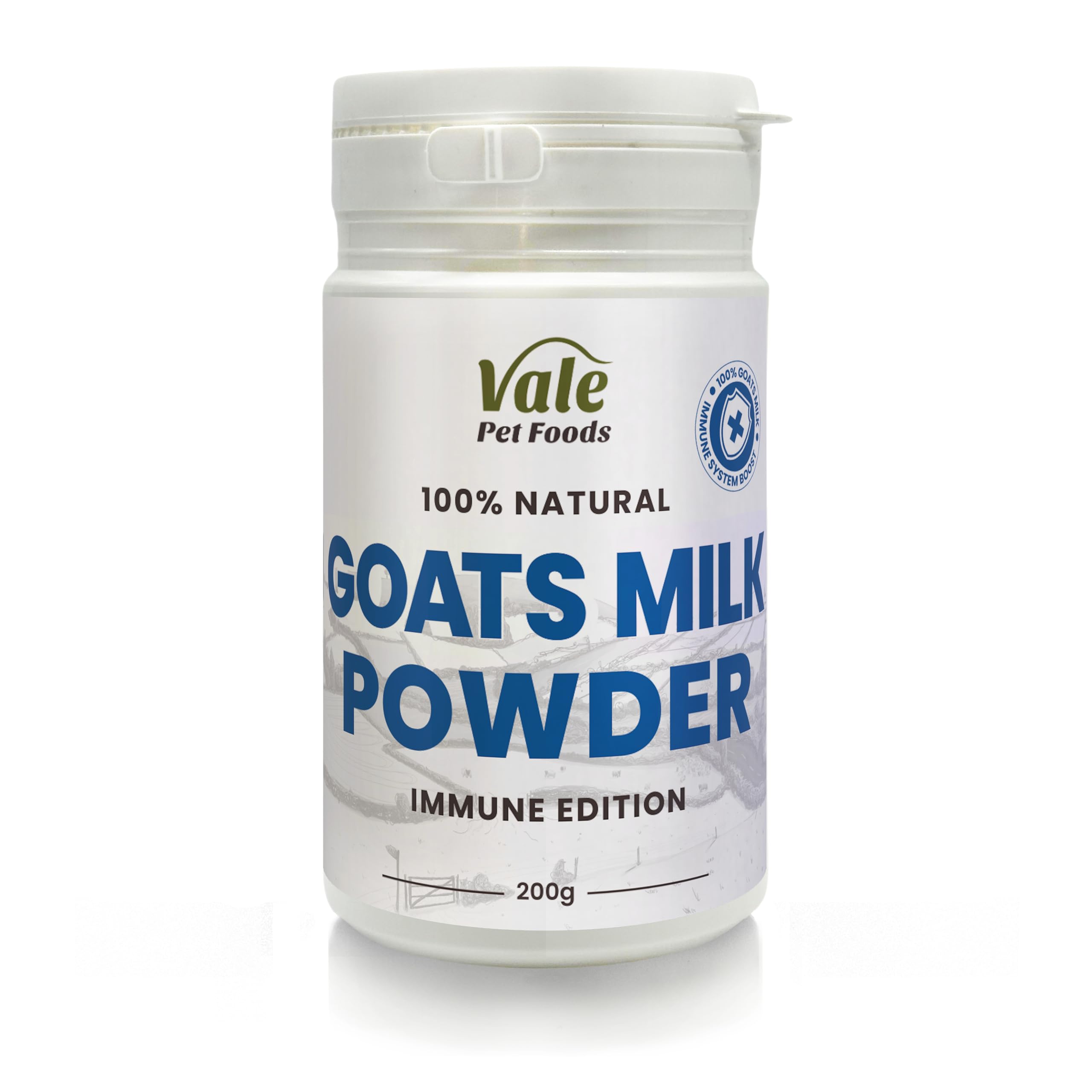 Whole Goats Milk Powder for Dogs 200g - Natural Dog Food Topper ...