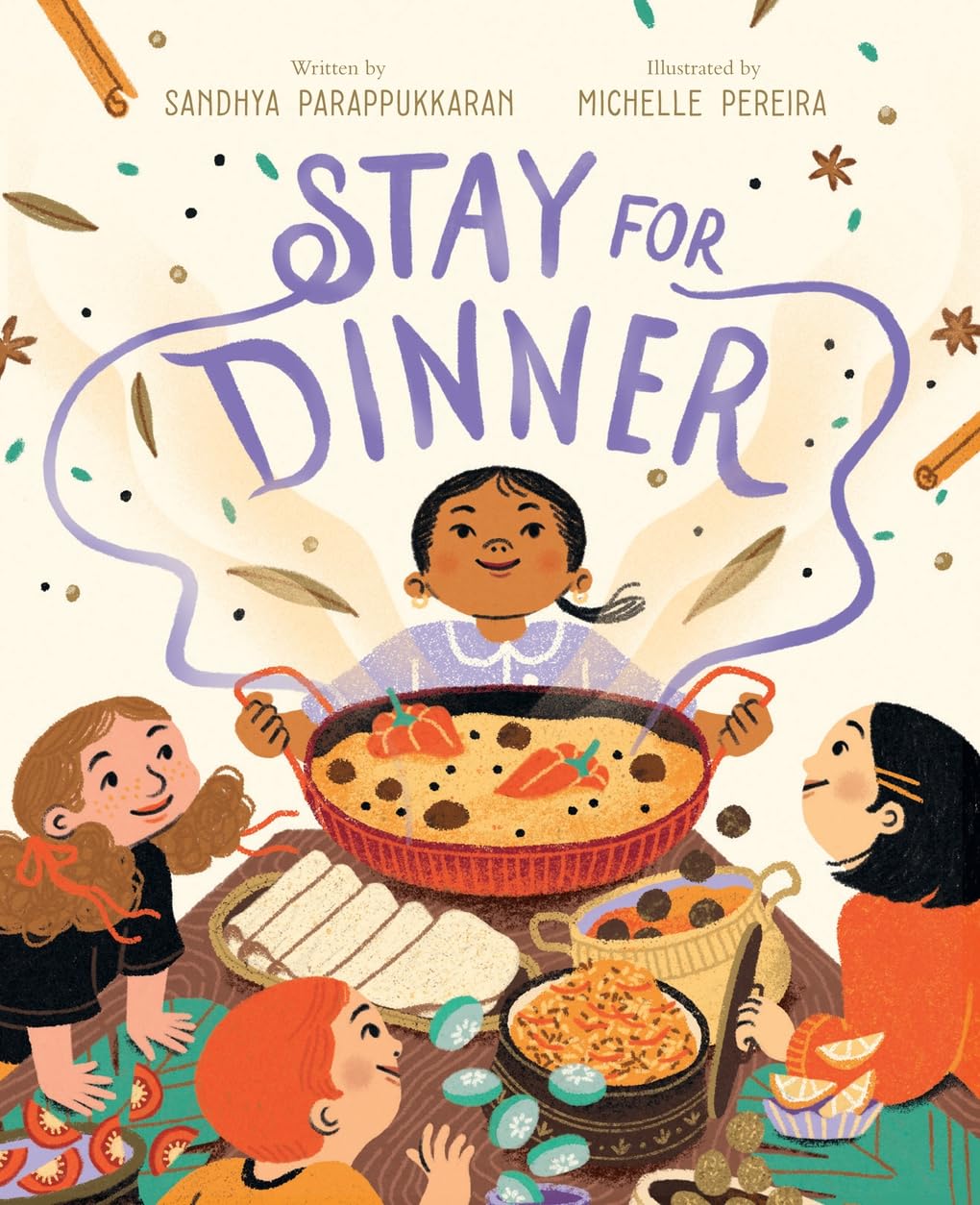 Stay for Dinner: A Picture Book: Parappukkaran, Sandhya, Pereira ...