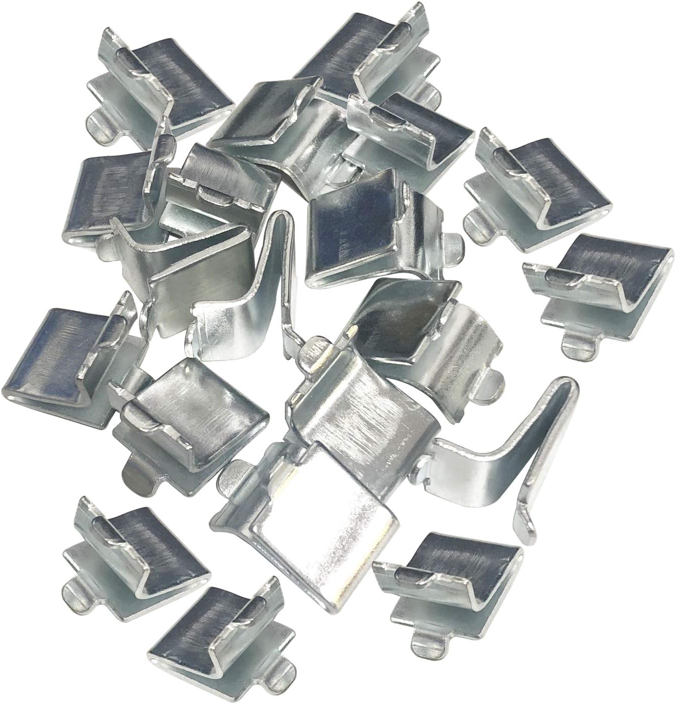 Amazon.com: Adjustable Steel Pilaster Shelf Clip Support, Shelving ...