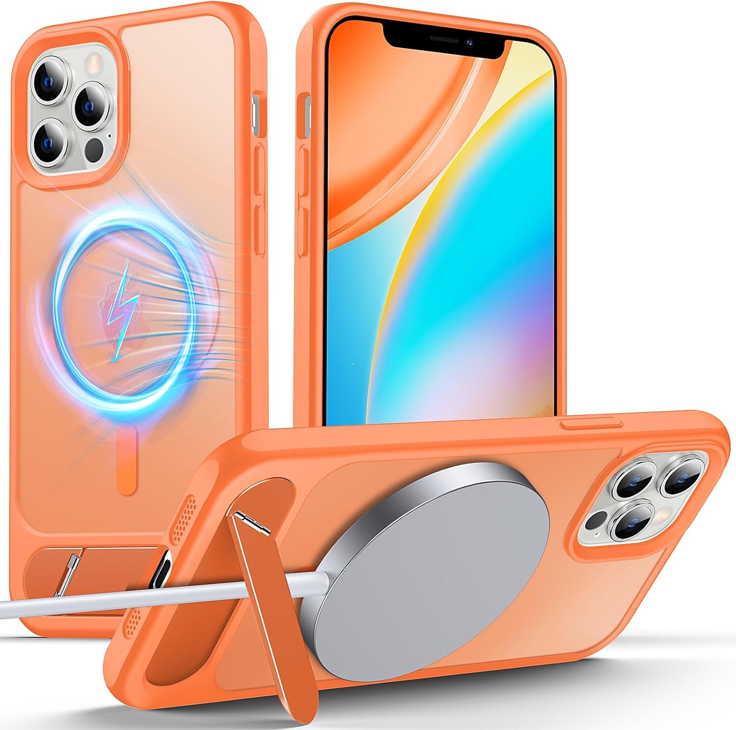 Amazon.com: Anqrp Magnetic Case for iPhone 12/12 Pro, Innovative ...