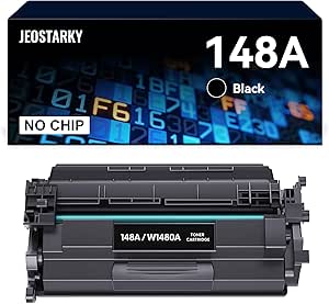 Amazon.com: Jeostarky 148A W1480A Black High Yield Toner Cartridge ...