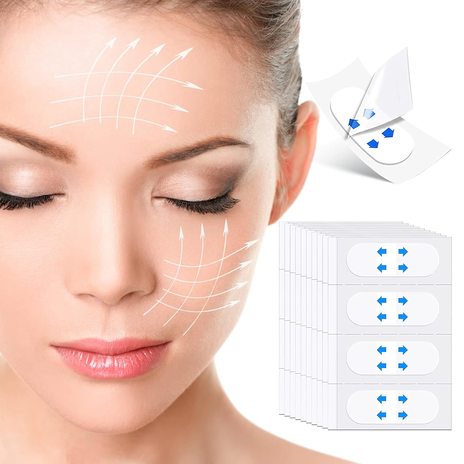 Amazon.com : Anguishil Face Lift Tape Invisible, Face Lift Tape Face ...
