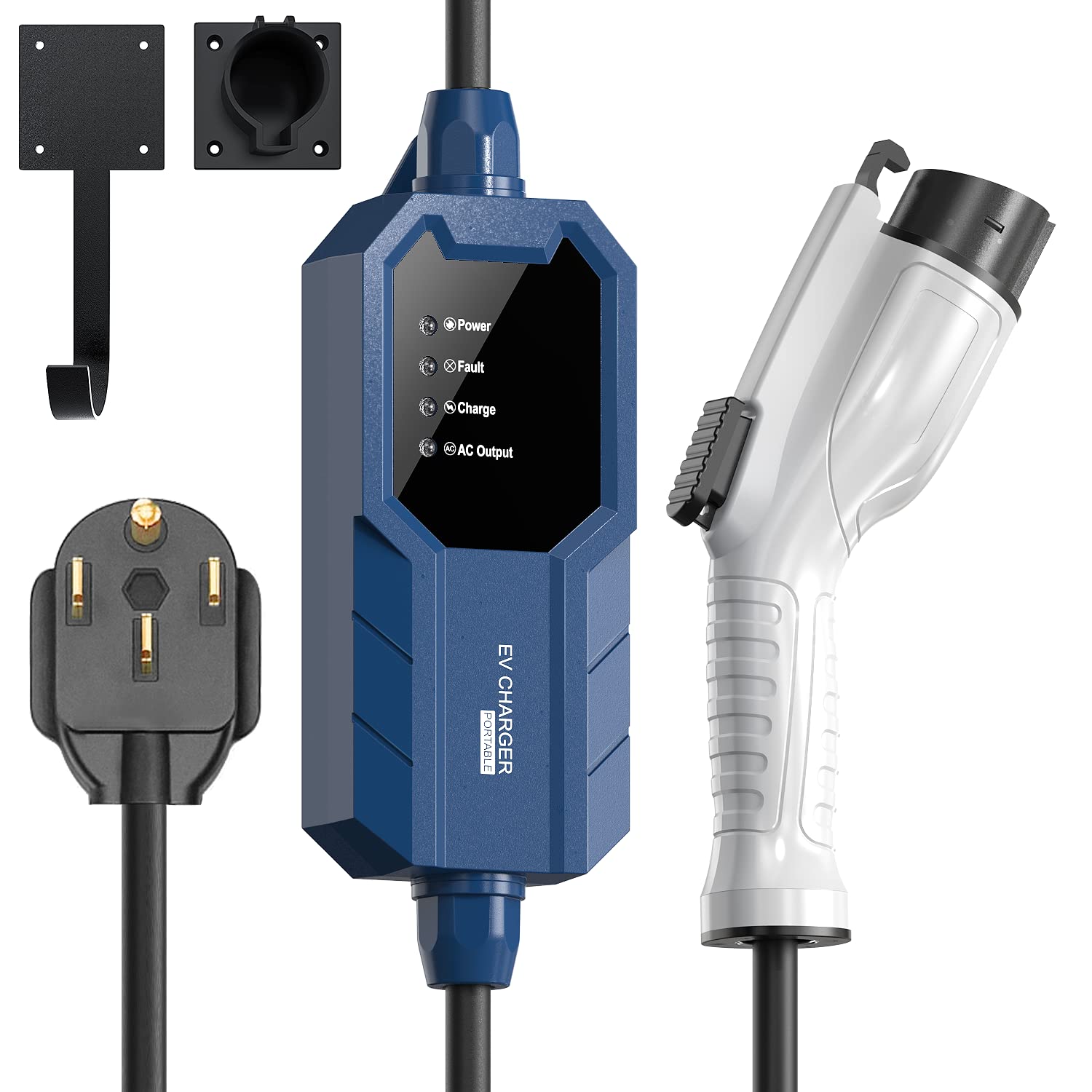 MEGEAR 2021 Gen2 Updated Version Level 2 EV Charger(240V, 16A, 25ft ...