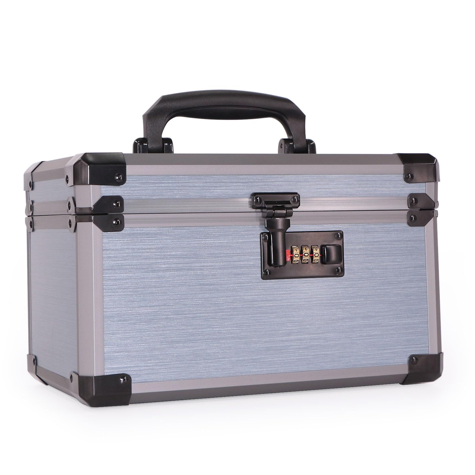 Leafcode Combination Lock Box Medication Storage Case 11 Inches 3-digit ...