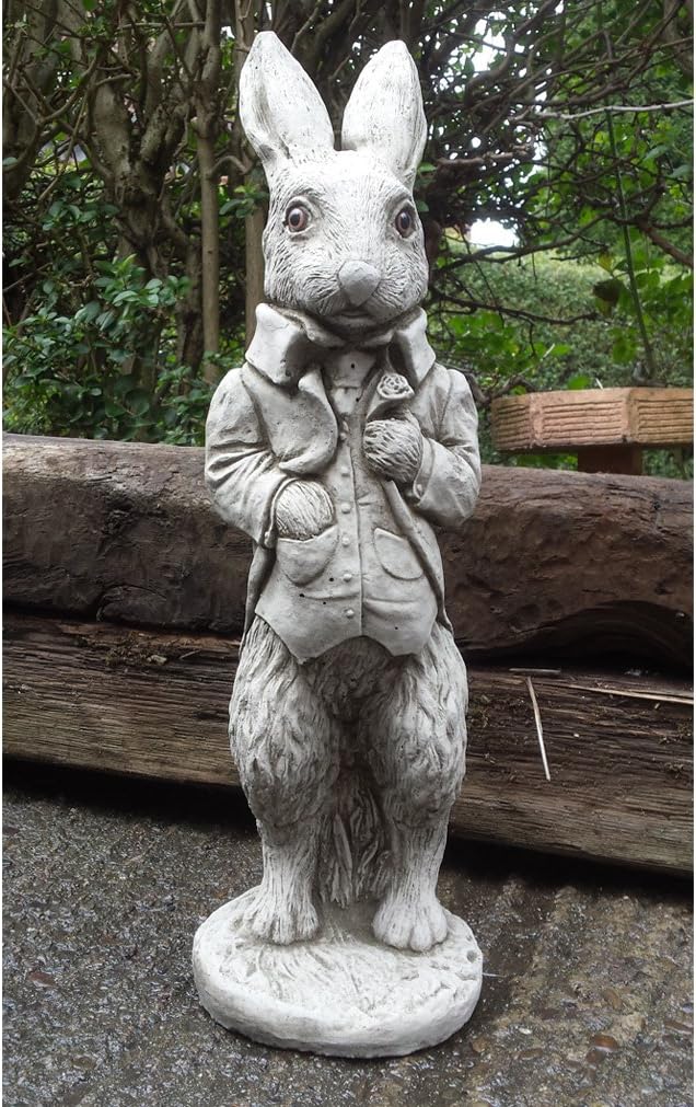 PETER RABBIT Beatrix Potter - HAND CAST STONE GARDEN ORNAMENT/STATUE ...