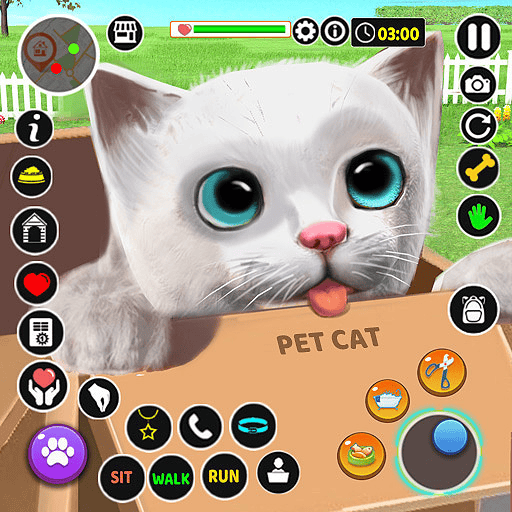 My Cute Pet Cat Simulator Game 3D - Virtual Cat Life Simulation New ...