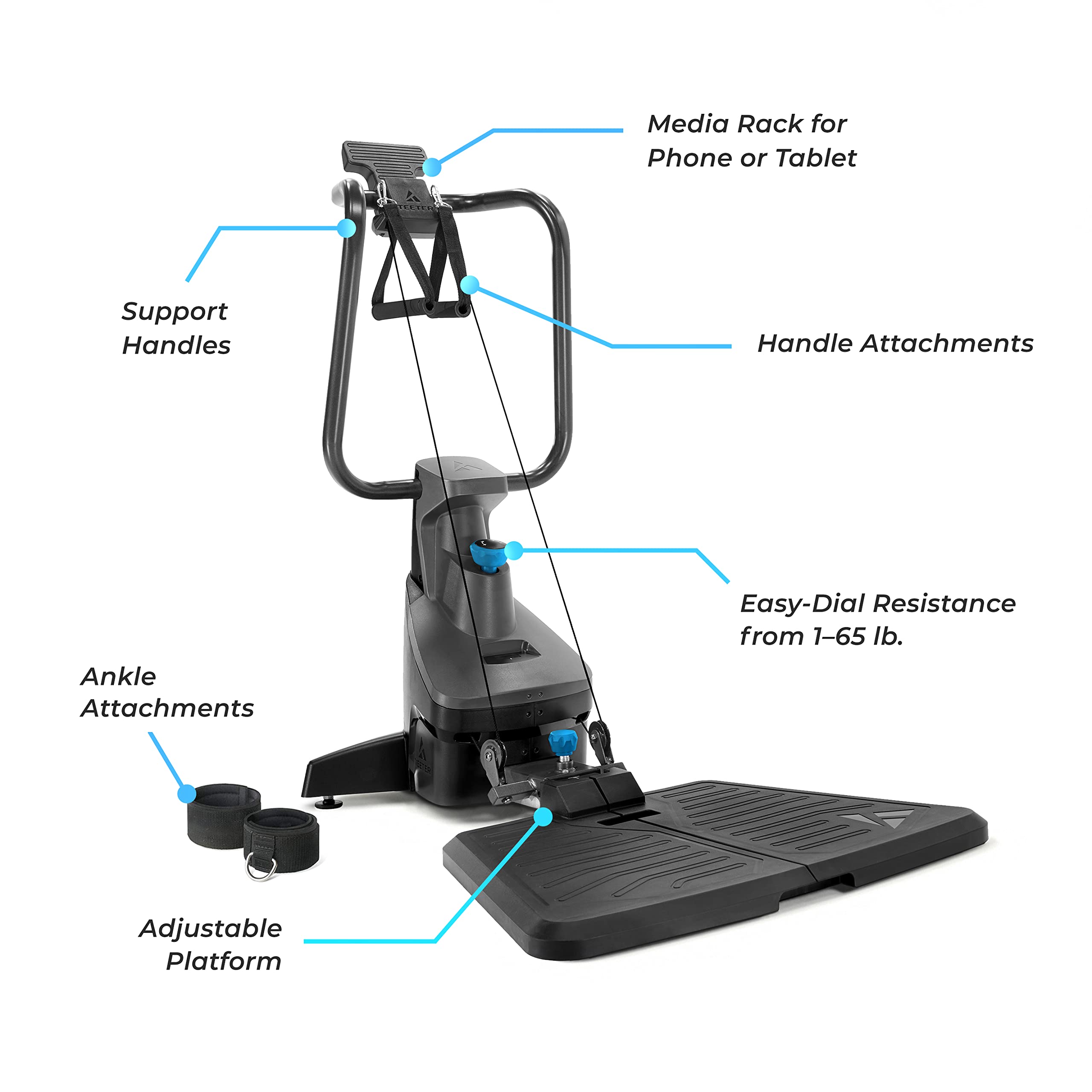 Snapklik.com : Teeter FitForm Home Gym Strength Trainer