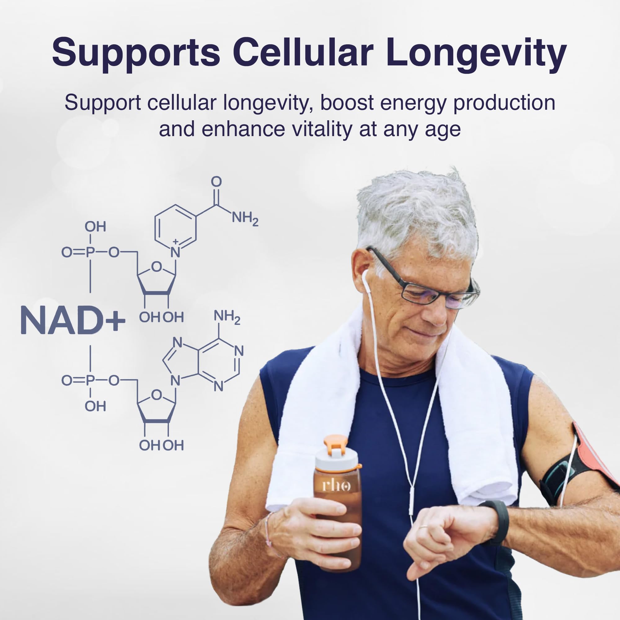 Snapklik.com : Rho Nutrition Liposomal NAD+ - Ultra High Absorption ...
