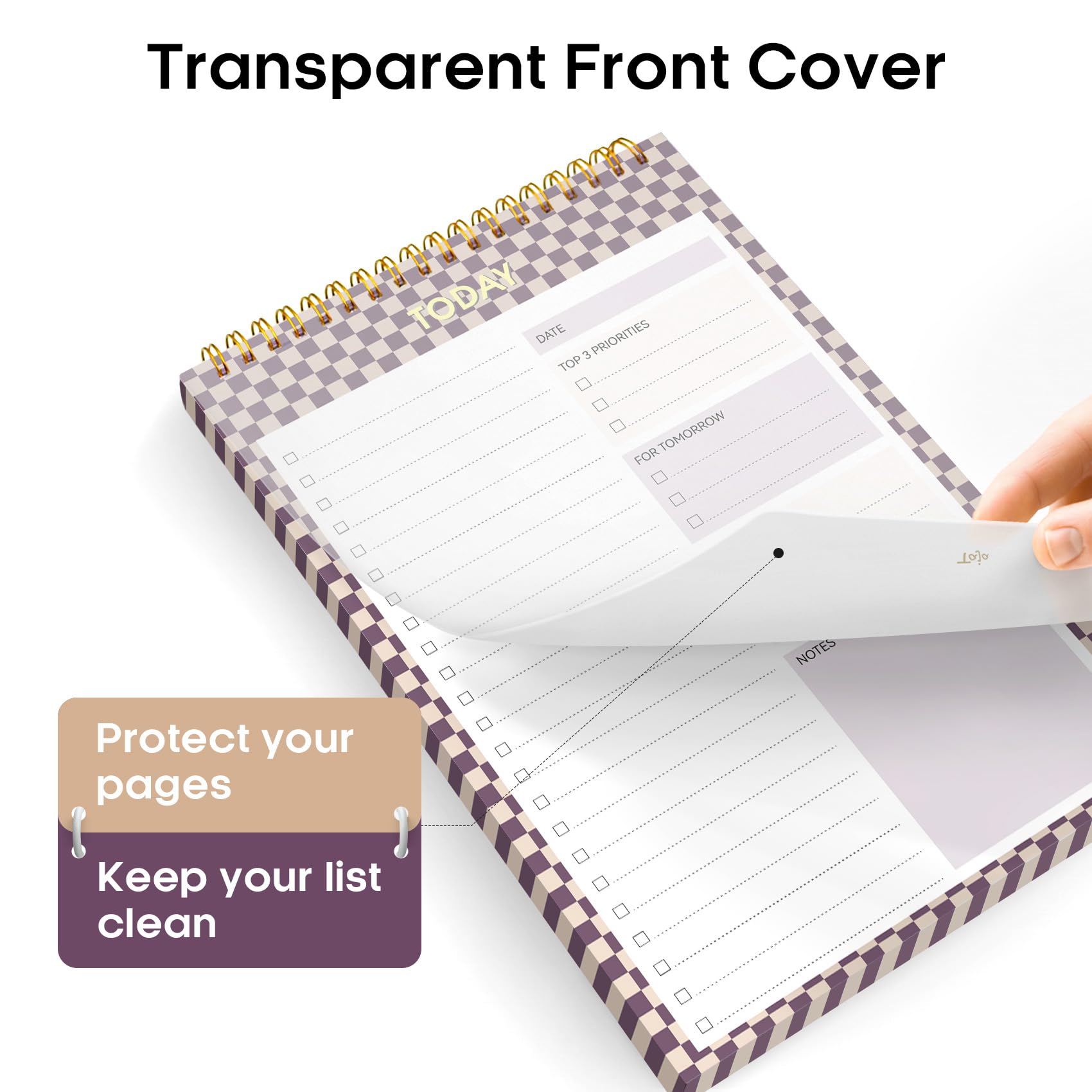 Snapklik.com : To Do List Pad - To Do List Notebook For Work, Undated ...