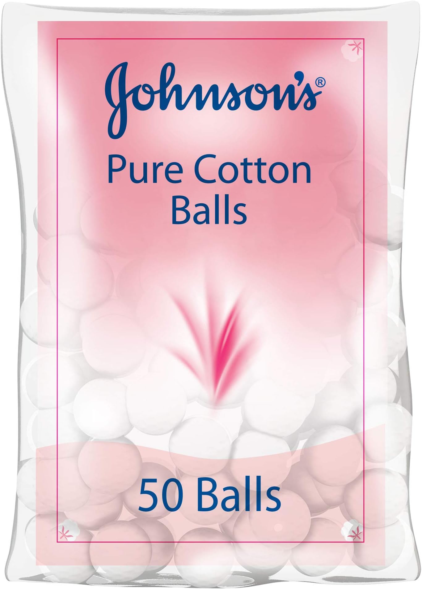 Johnson's Baby Pure Cotton Balls, 50 balls : Amazon.ae: Beauty