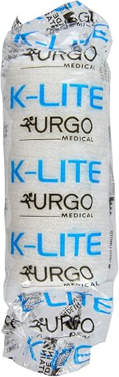 Urgo K-Lite Type 2 Light Support Bandage, Stretched, 10cm x 4.5m, Pack ...