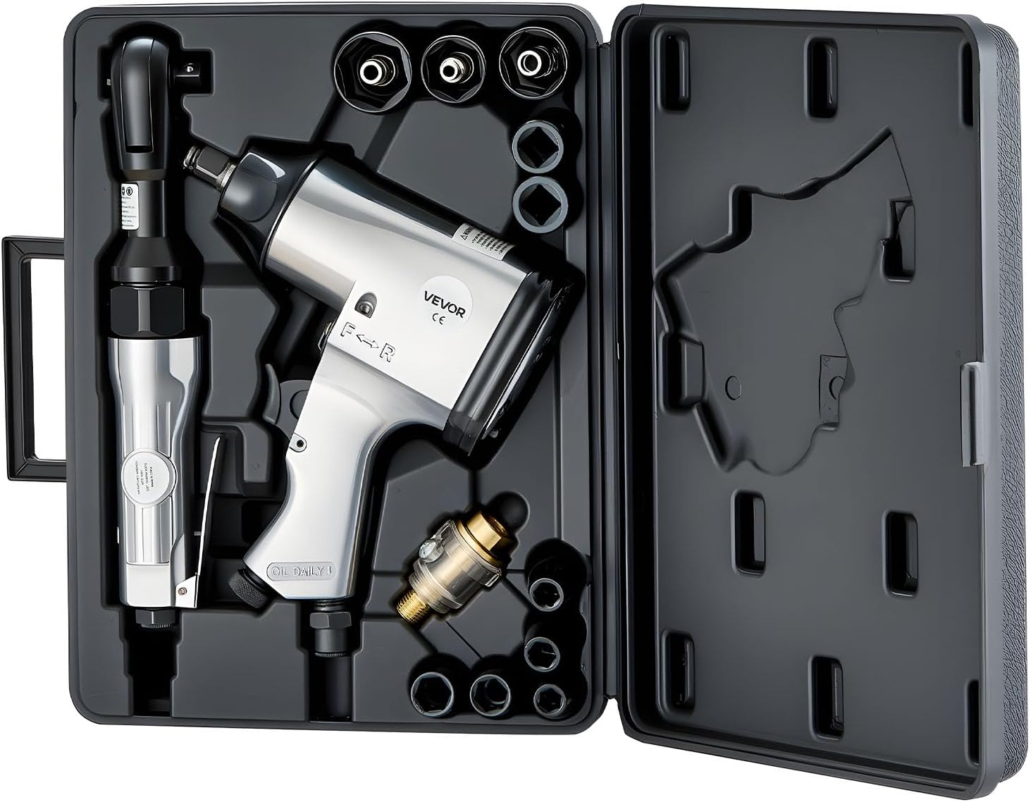 Vevor 1 2 Air Impact Wrench And 3 8 Ratchet | Desertcart INDIA