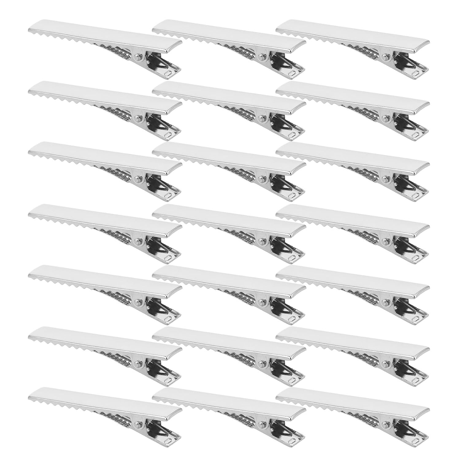 Amazon.com : IDEANATEGRATE 30 Pcs Metal Alligator Clips: Single Prong ...